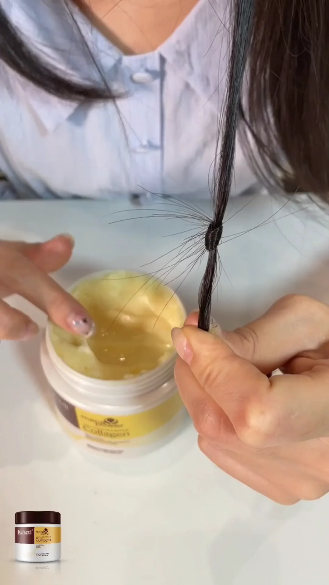 Karseell Hair Mask Collagen Treatment Cream – Argan Oil & Maca Essence ...