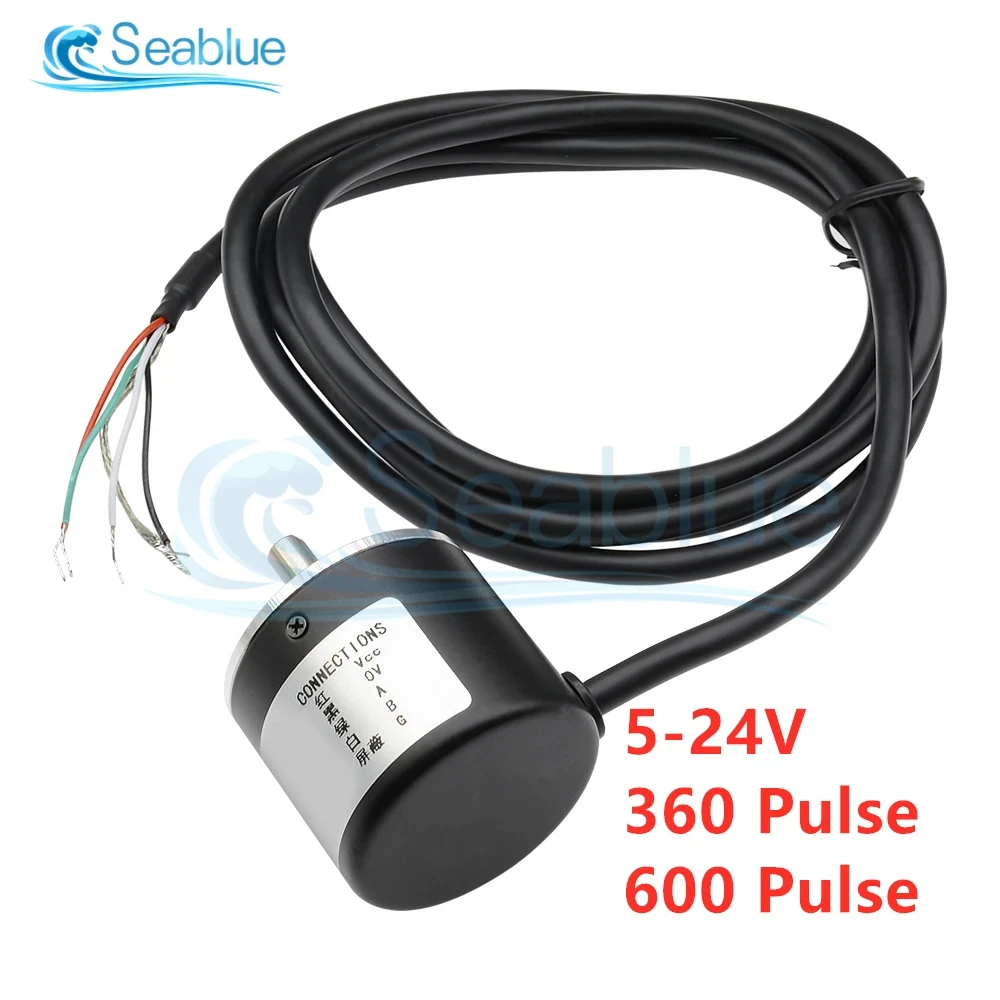 DC-5-24V-360-600-P-R-Photoelectric-Incremental-Rotary-Encoder-AB-Two ...