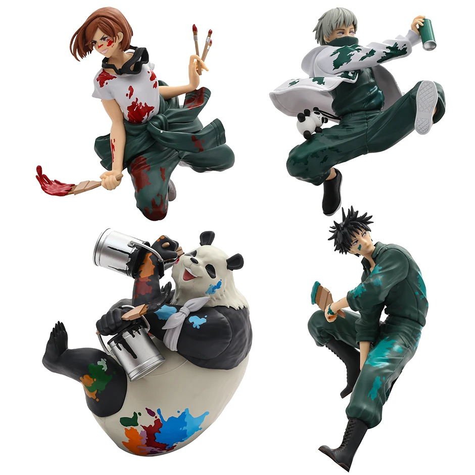 Jujutsu-Kaisen-Fushiguro-Megumi-Kugisaki-Nobara-Inumaki-Toge-Panda ...