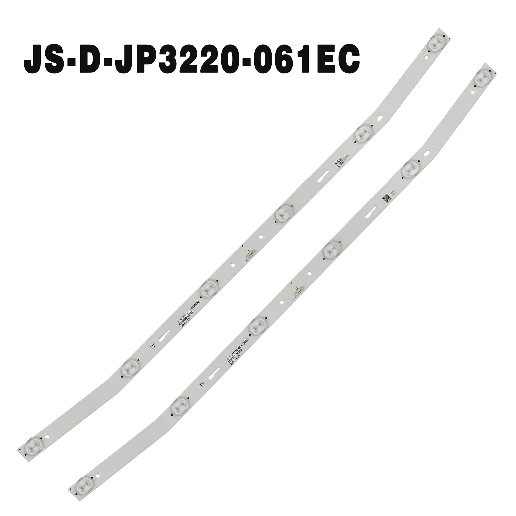 10-20-50pcs-LED-blaklight-strip-6-lamp-js-d-jp3220-061ec-E32F2000-MCPCB ...