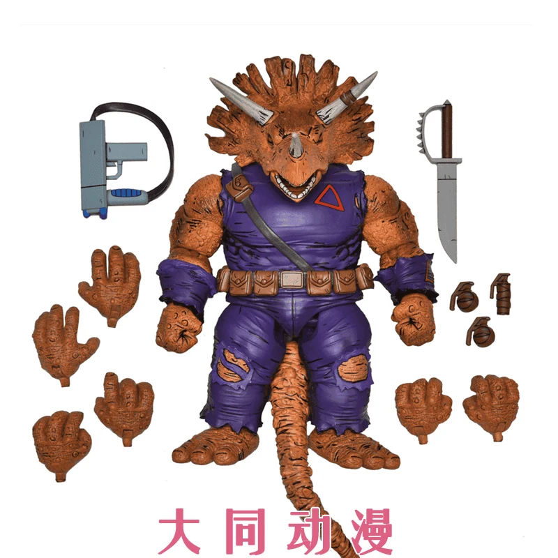 Neca 54310 Triceraton Zog Model Toy 7" - Action Figures - AliExpress