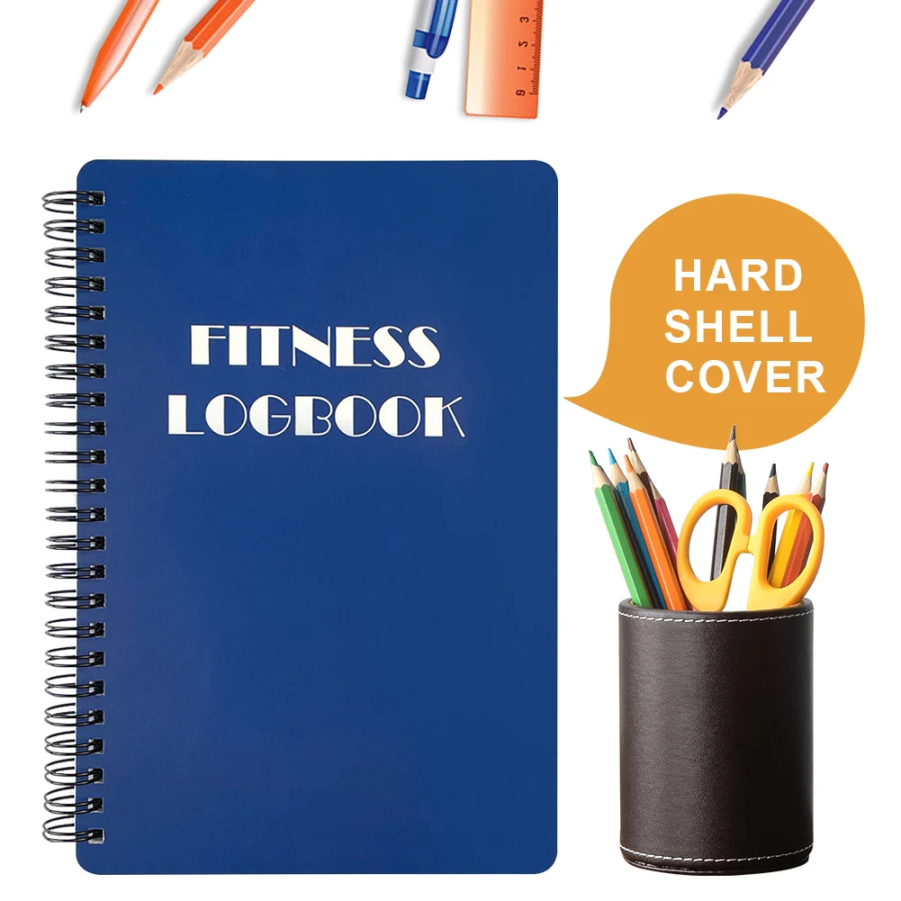 Fitness-Logbook-A5-Workout-Journal-Coiled-Planner-Log-Book-Weight-Loss ...