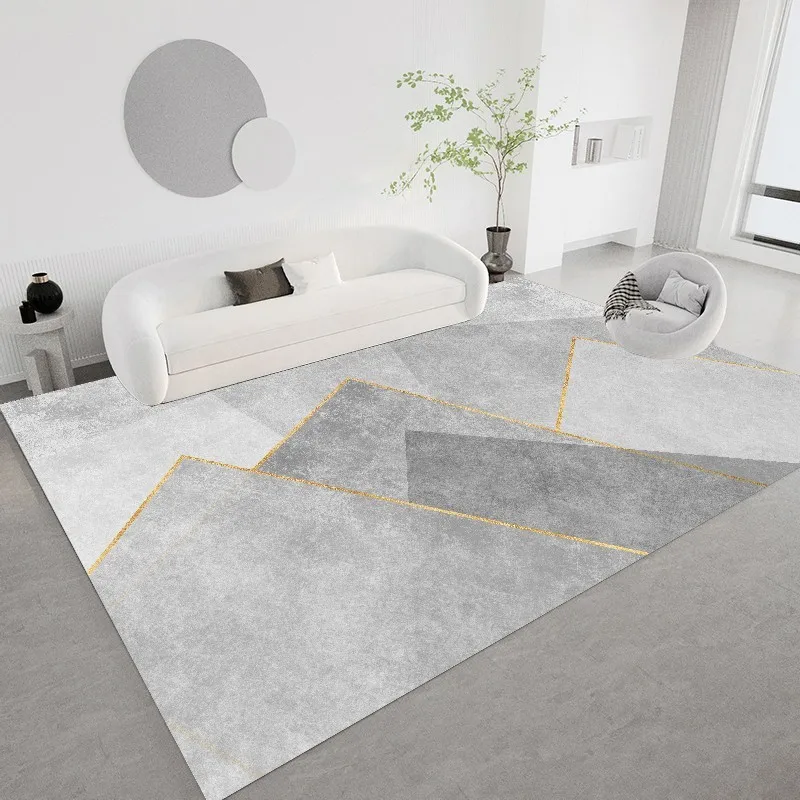 Light-Luxury-Geometric-Grey-Carpet-Living-Room-Decoration-Home-Floor ...