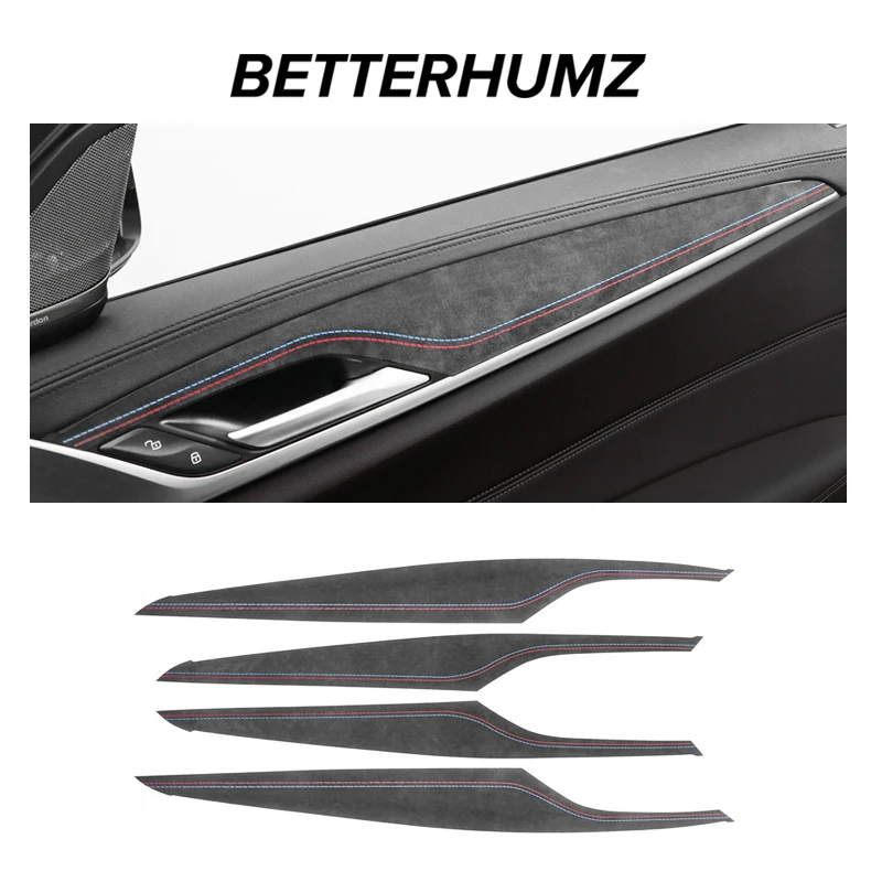 For-BMW-G30-G38-Series-5-2018-2023-Made-of-Alcantara-Car-Interior-Door ...