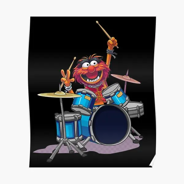 Animal Muppets Playing Drums