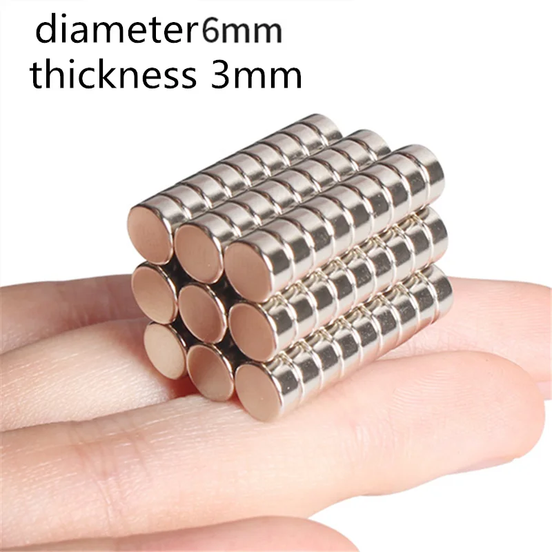 30Pcs-6x3mm-N35-Strong-Magnetic-Round-Disc-Block-Rare-Earth-Neodymium ...