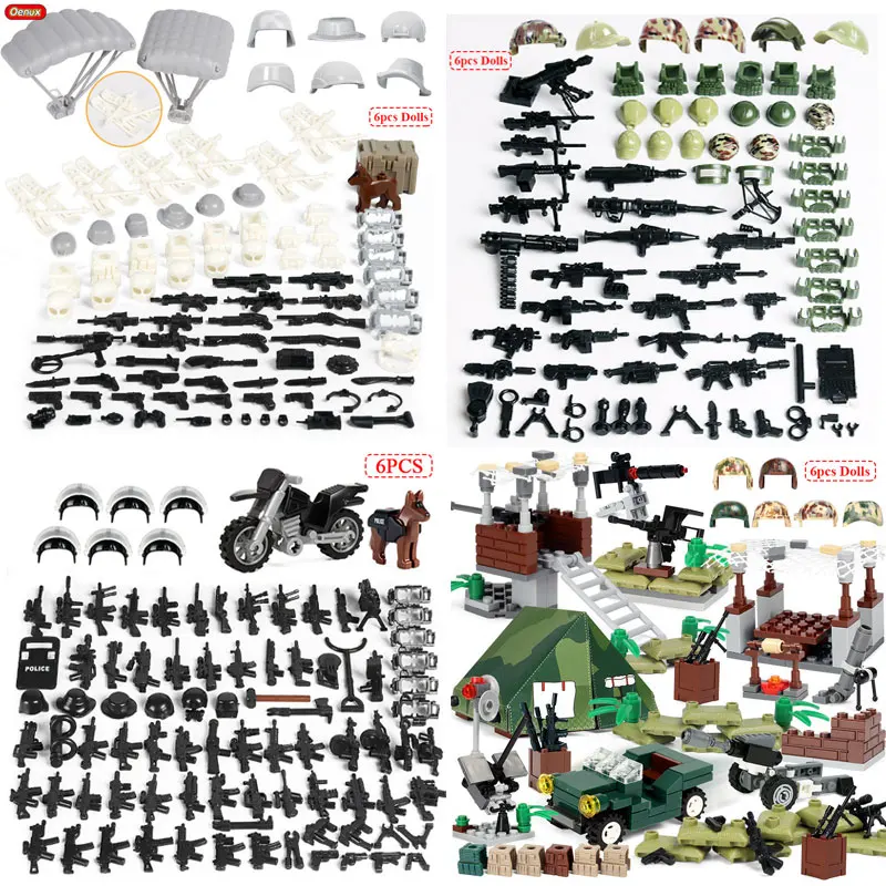 New-Modern-Special-Force-Army-Series-Military-Building-Block-Mini-ALPHA ...