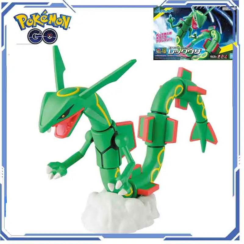 Original-Bandai-Pokemon-Anime-Figure-NO-46-Rayquaza-Action-Collection ...