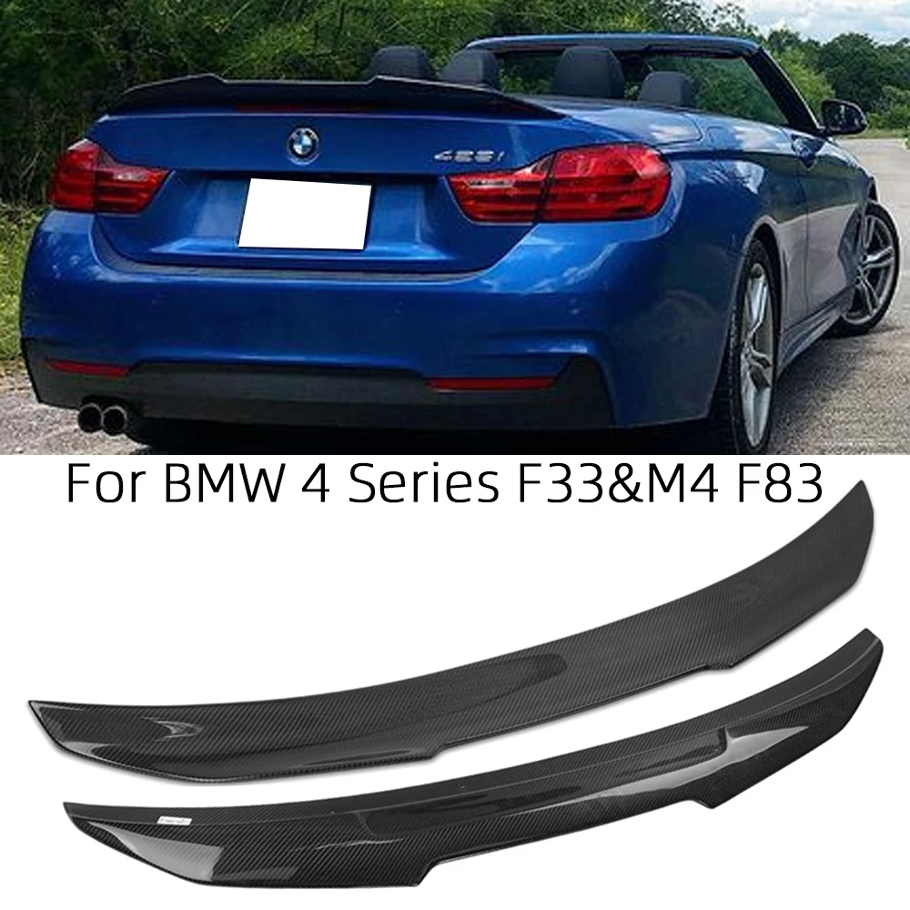 For BMW 4 Series F33&M4 F83 Convertible P/CS/M4/PSM Style Carbon fiber ...