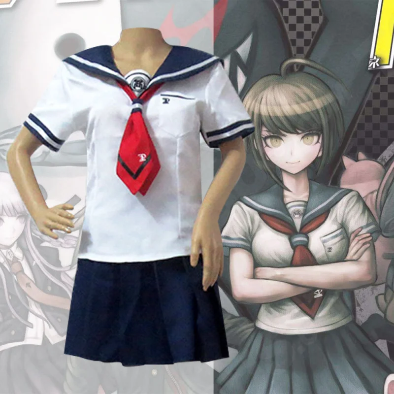 New Danganronpa Miao Mu Kun Cosplay JK Sailor Suit Japanese Uniform ...