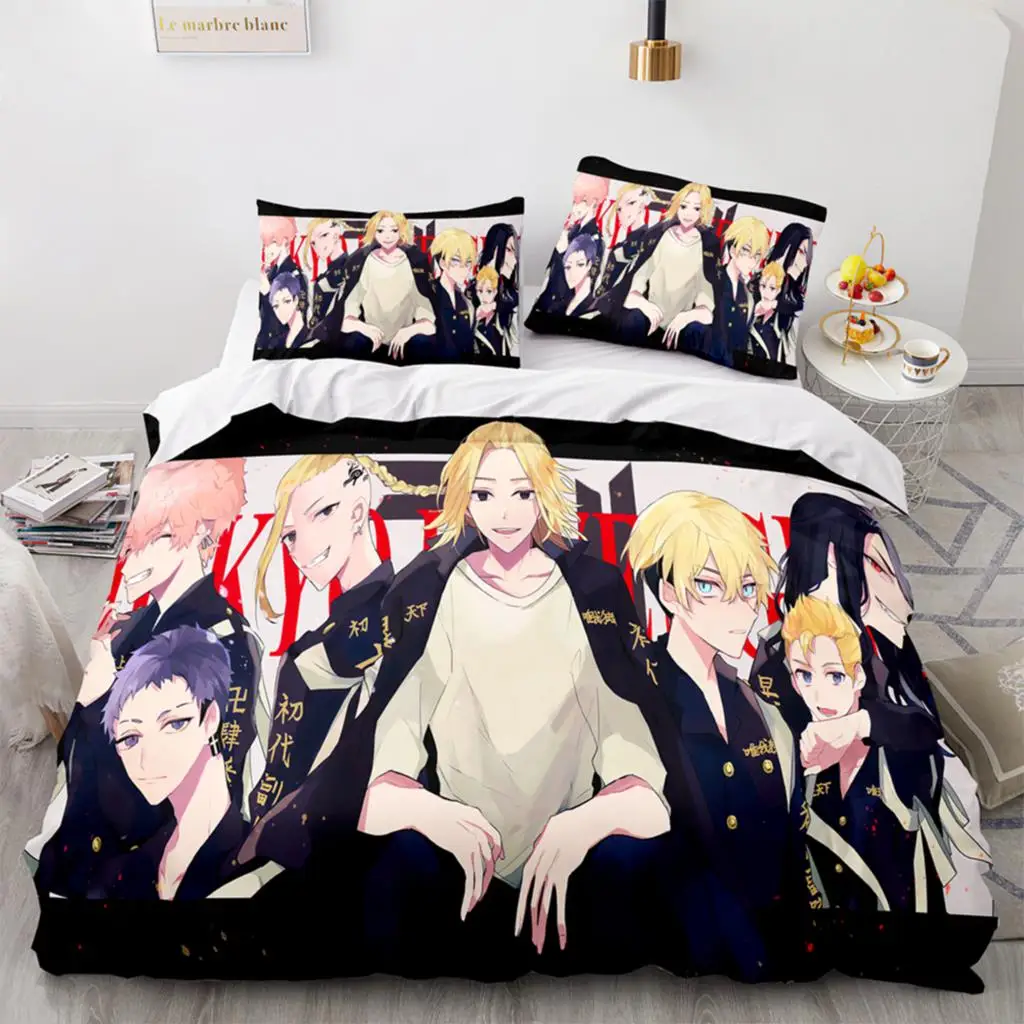 Anime-Tokyo-Revengers-Ryuguuji-Ken-Sano-Manjiro-Duvet-Cover-Cartoon ...