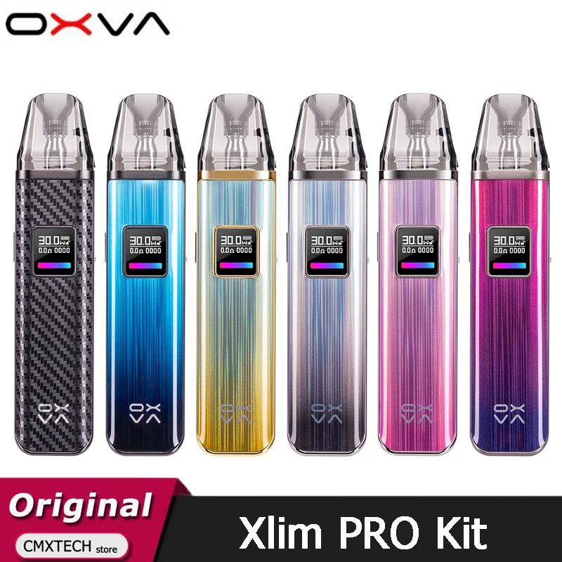 Original-OXVA-Xlim-Pro-Kit-1000mAh-Battery-30W-Vape-with-2ML-Xlim-V3 ...