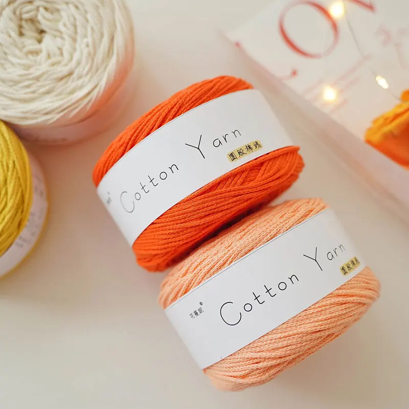 YOMDID-100g-pc-Hand-Knitting-Cotton-Yarn-Handcraft-Bags-Clothes-Hat ...