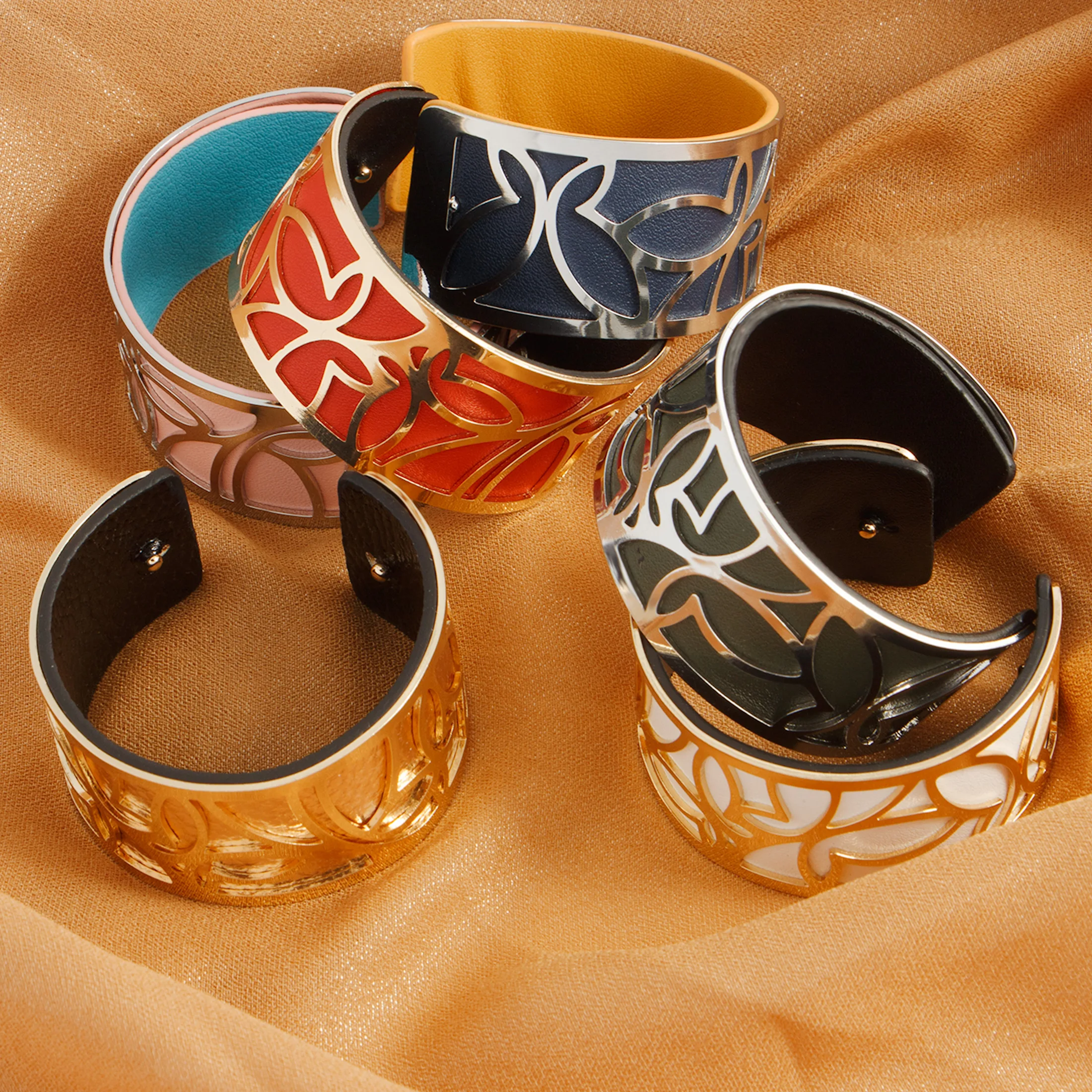 Bracelet-en-cuir-double-face-de-style-Georgette-pour-femme-motif ...