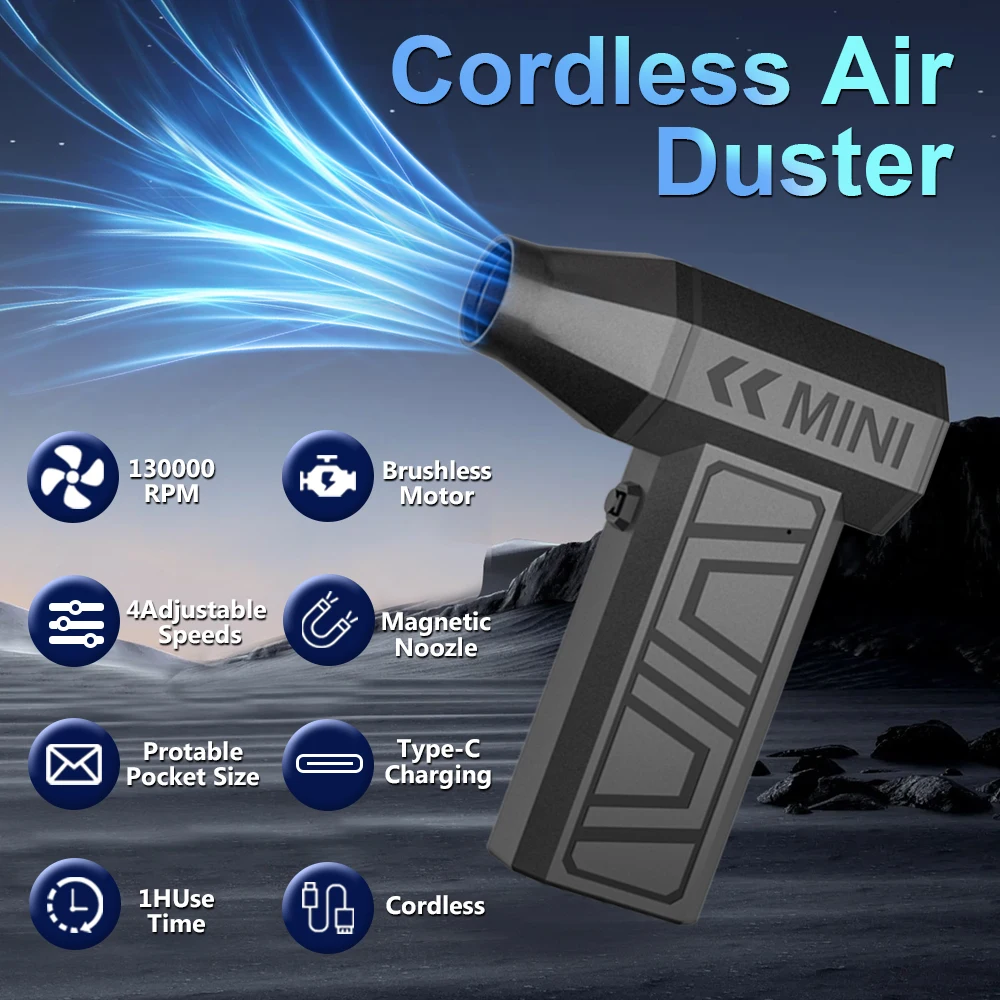 Violent Jet fan Turbo Fan 2025 New Electric Air Duster Portable ...