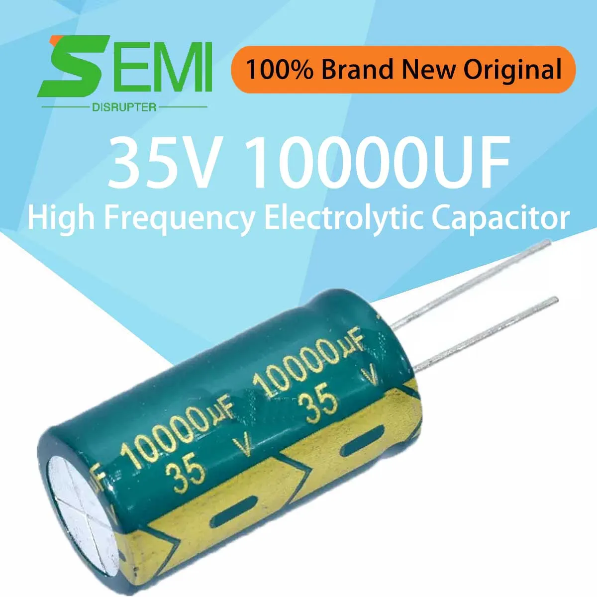 5PCS 35V 10000UF 18*35MM High Frequency Low Resistance Acoustic ...