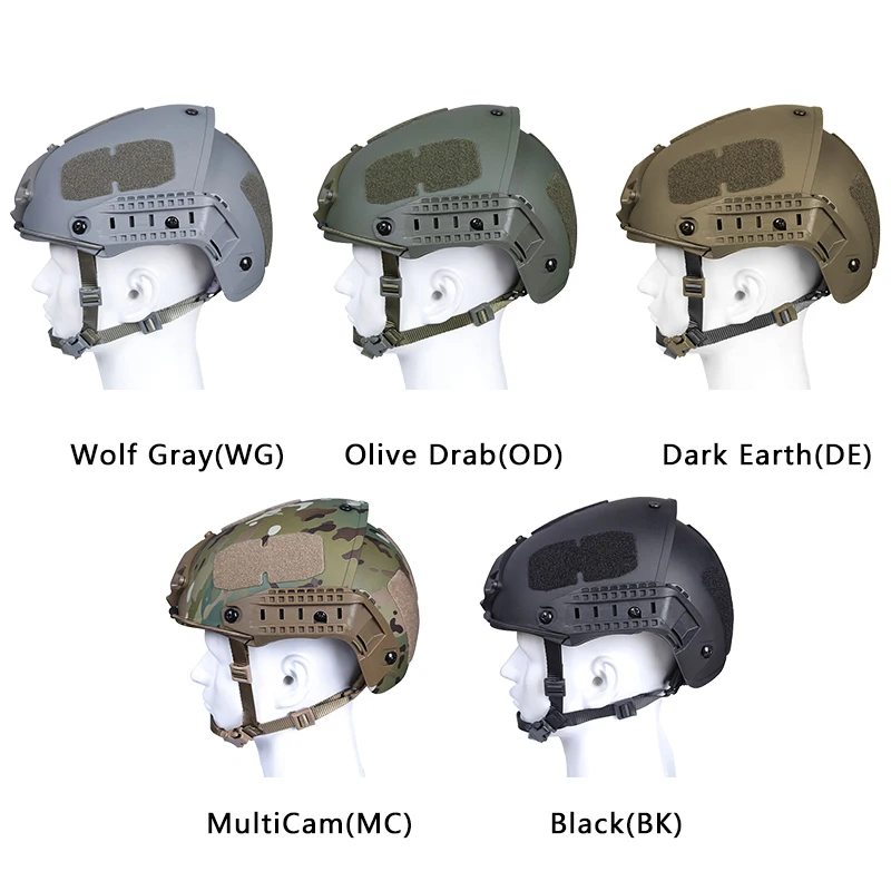 IDOGEAR-Hunting-Molle-Tactical-Fast-Helmet-Multicam-CP-Style-AF-Helmet ...