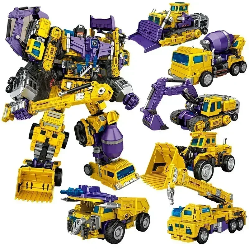 Figura De Acción De Coche Robot Transformable Ko Nbk Devastator De 42