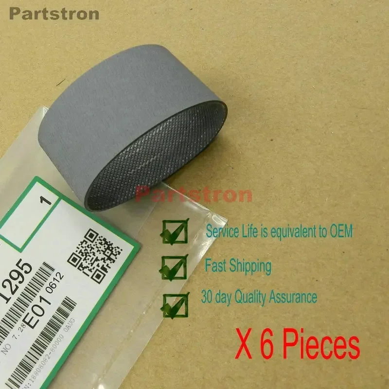 6Pieces ADF Feed Belt A806-1295 A680-1241 Fit for Ricoh MP5500 6500 ...