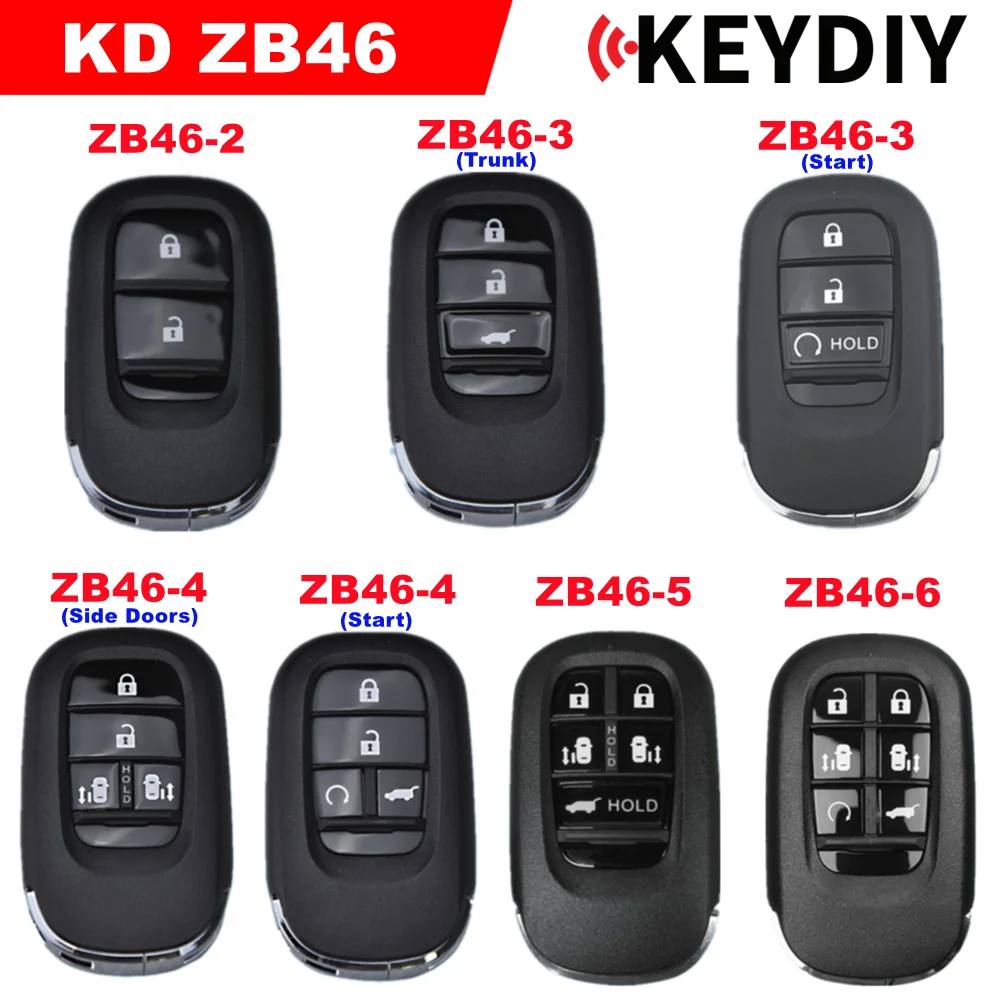 KEYDIY ZB46 ZB Universal Smart Remote Keys for Honda Type - AliExpress 34