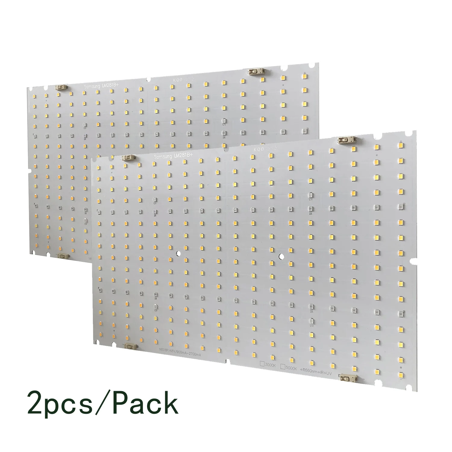 2pcs-Pack-Samsung-LM281B-3000K-5000K-Red-IR-UV-240W-LED-Grow-Lamp-PCB ...