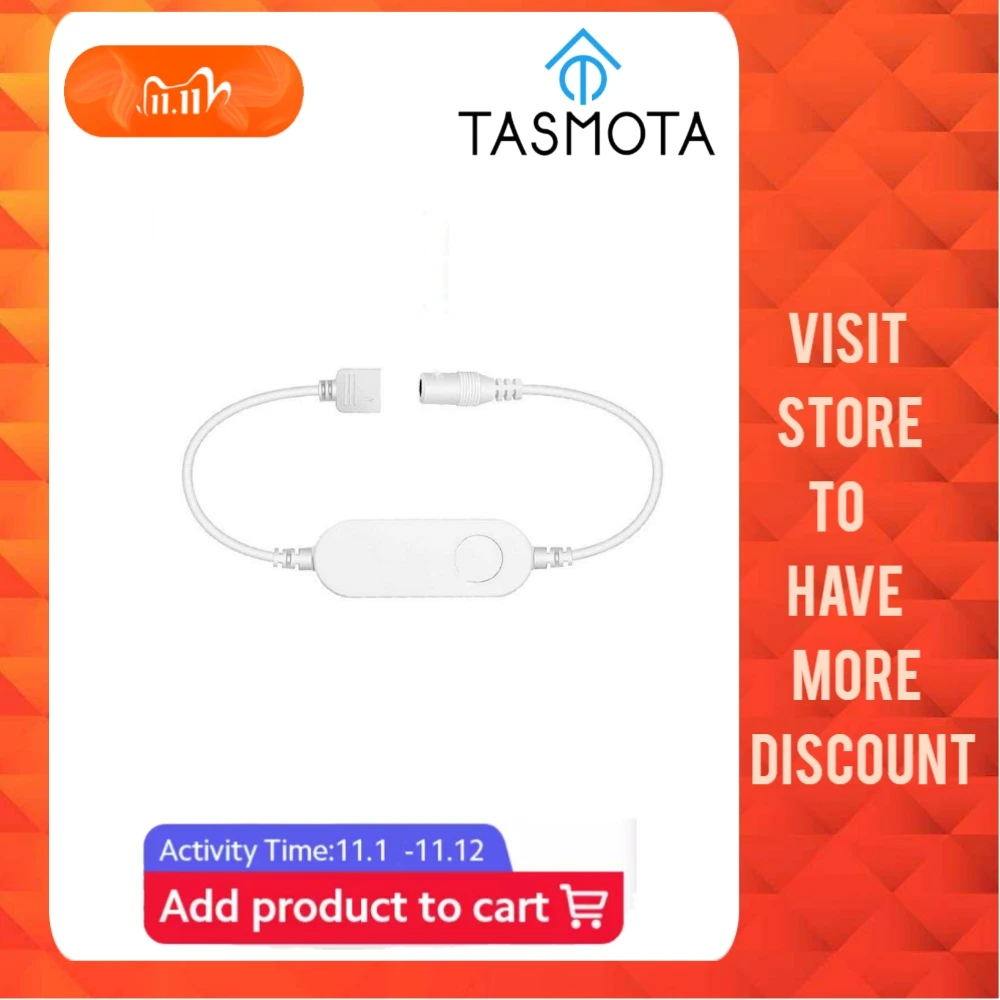 Athom Pre Flashed Tasmota Rgb Led Light Strip Controller 5v-12v ...