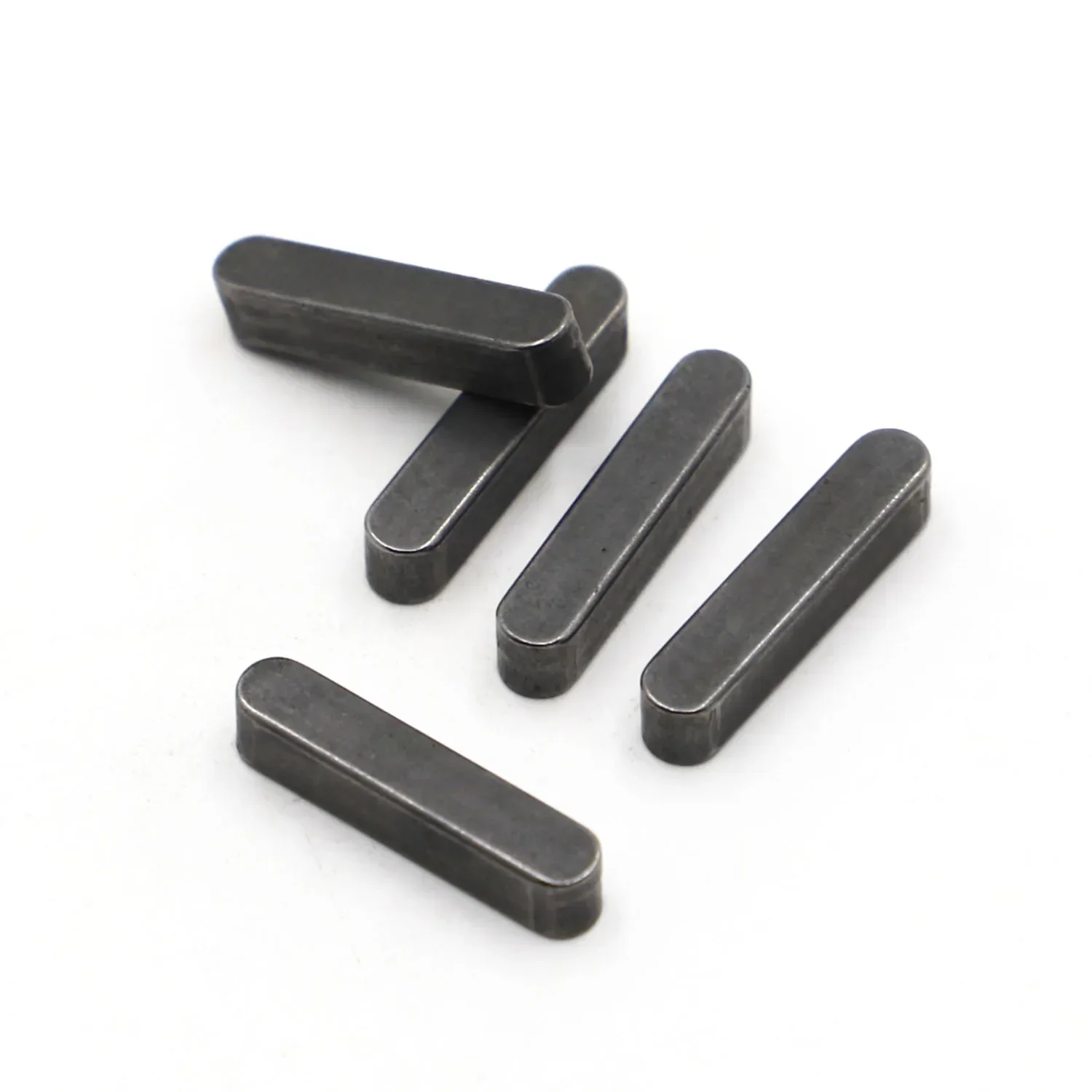 M3 M4 M5 M6 Round Ended Feather Key Drive Shaft Parallel Keys Length ...