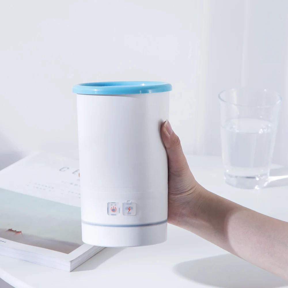 Pet Electric Automatic Foot Washing Cup For Small Medium Dogs Cats ...