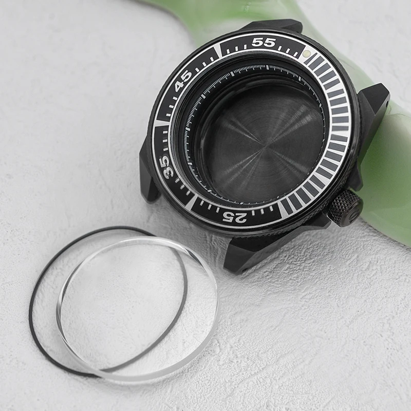 Samurai-King-Watch-Case-Compat-vel-com-NH35-NH36-4R35-4R36-Movimento ...