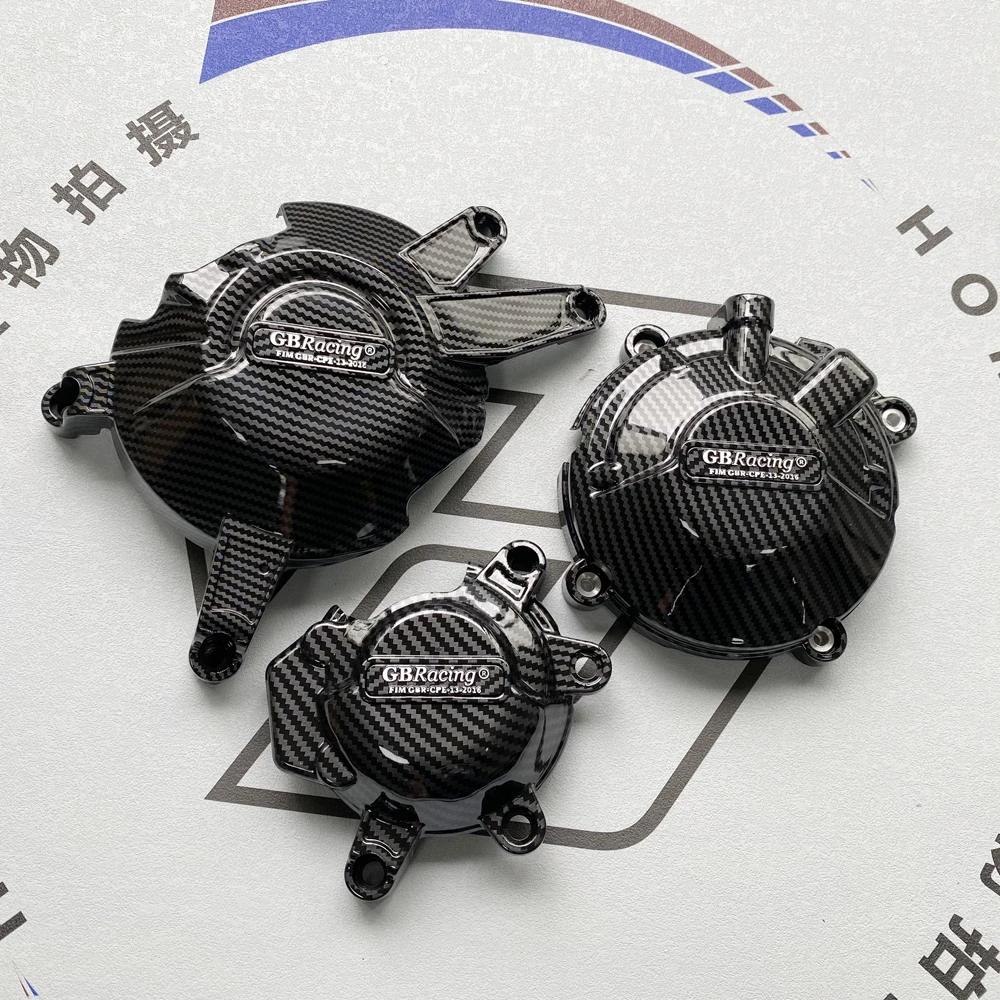 Carbon Fiber Motorcycles Engine Protective Cover | Honda Cbr650f Engine ...