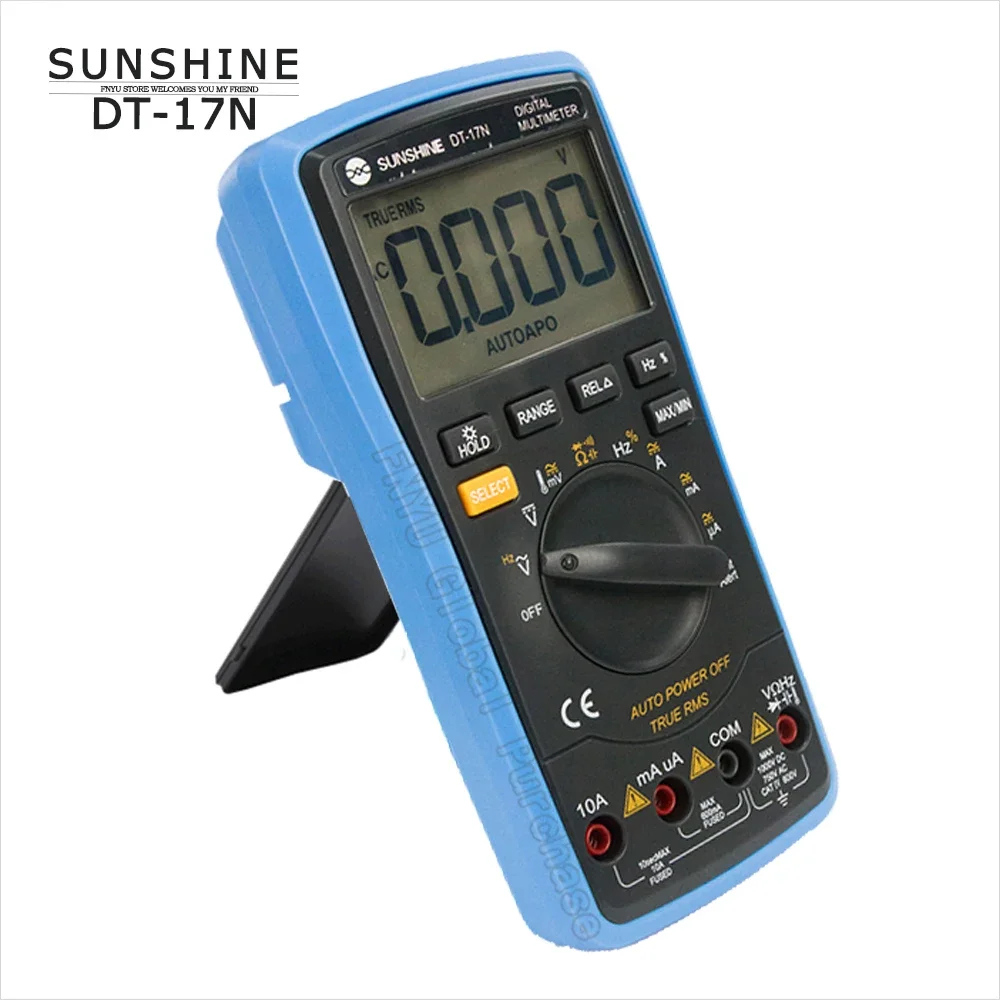 Multimeter-SUNSHINE-DT-17N-Smart-Multimeter-Digital-Professional-Fully-Automatic-AC-DC-Voltage ...