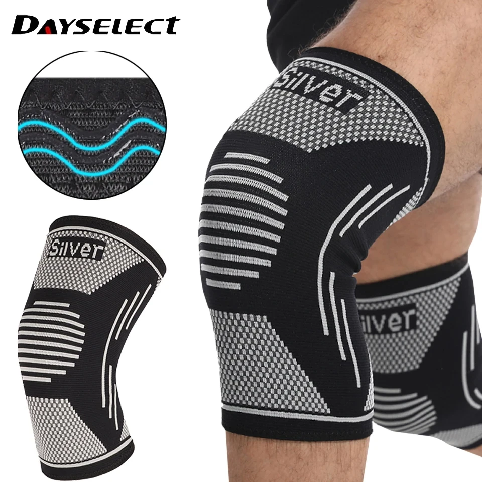 Silver Ion Knee Brace Arthritis Pain-Knee Sleeve Knee Pain Compression ...