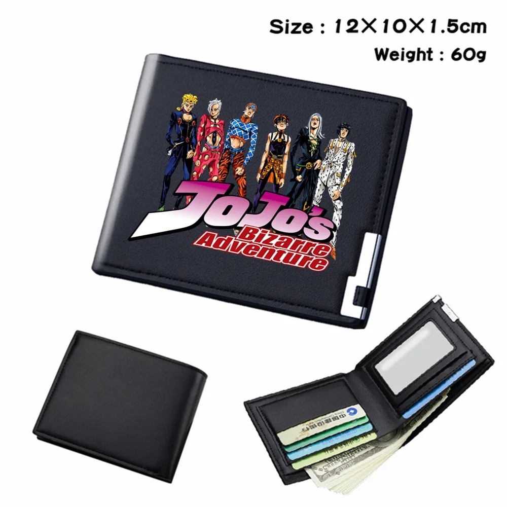 Anime-JOJO-Bizarre-Adventure-Cartoon-Wallet-Short-Purse-With-Coin ...