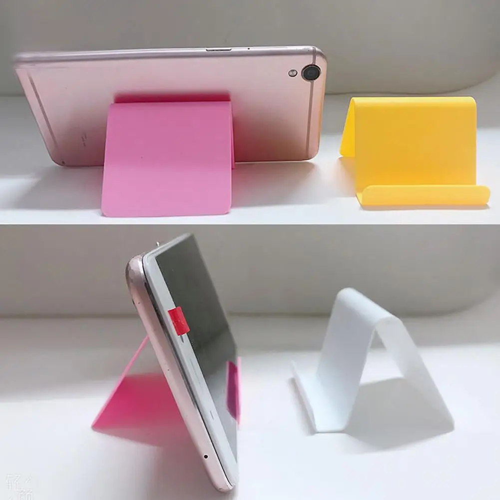 Mobile-Phone-Holder-Plastic-Desktop-Stand-Cell-Phone-Lazy-Bracket-Fine ...