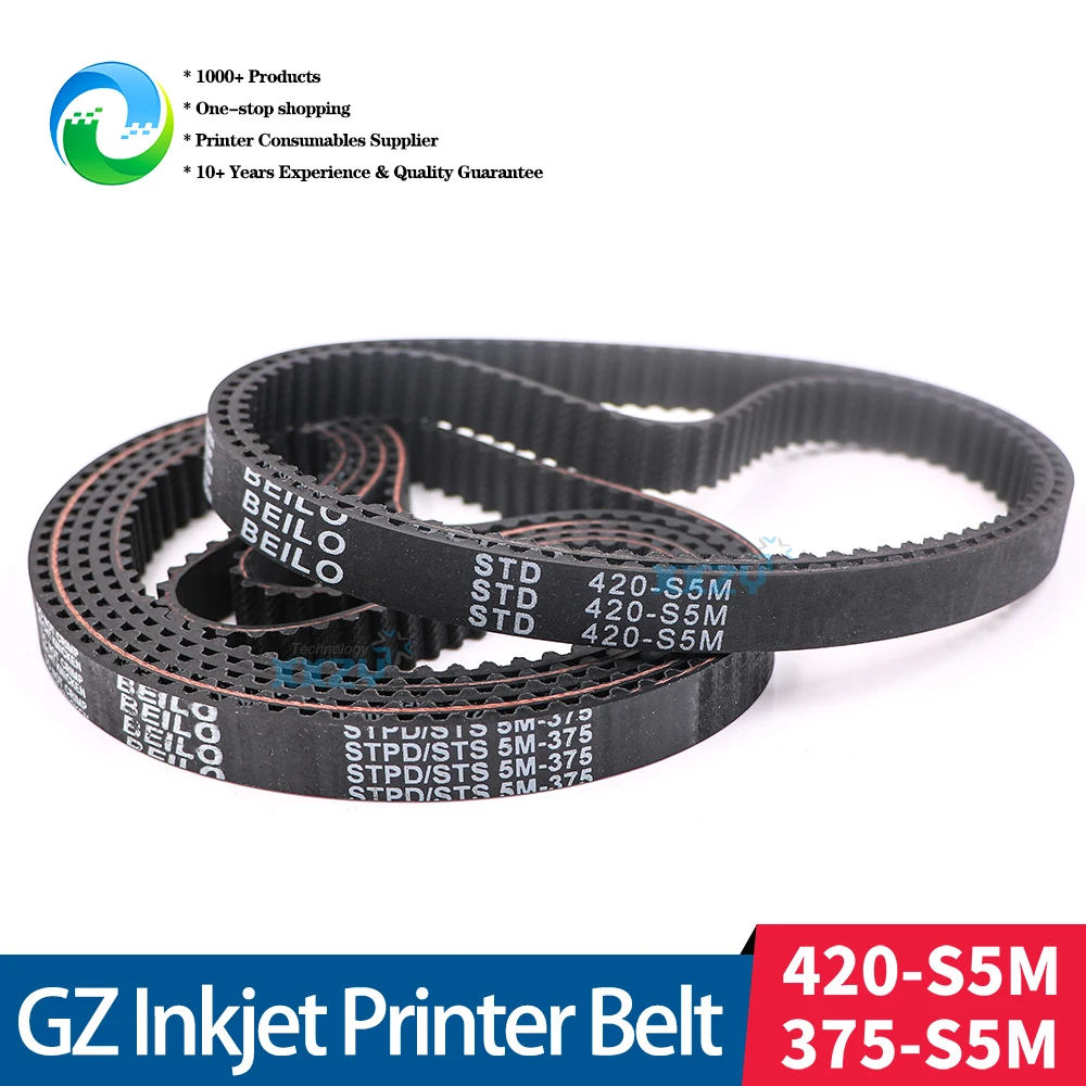 Inkjet Printer 420 S5M Rubber Belt for Gongzheng Thunderjet Polaris ...