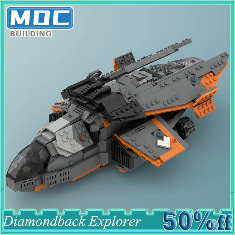 Space Wars Elite Dangerous Diamondback Explorer Space Shuttle Model Moc ...