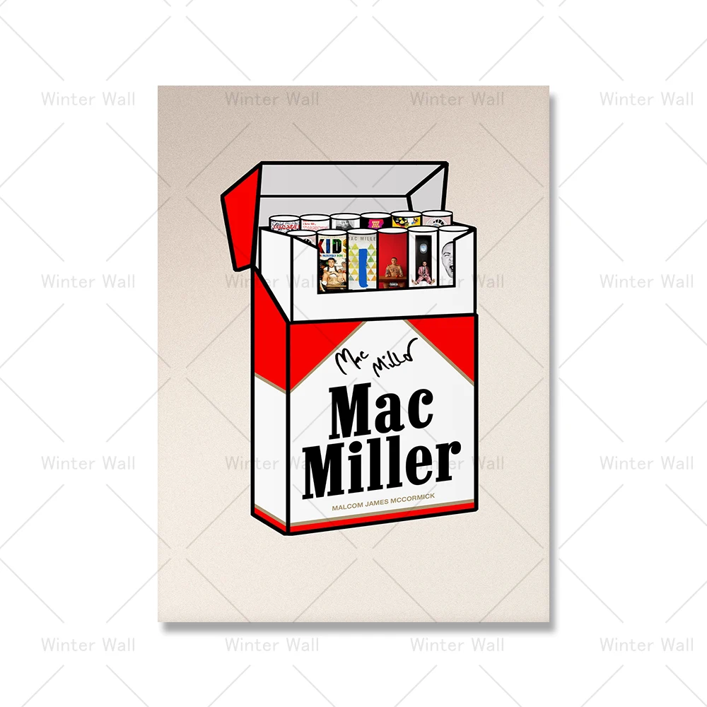 Mac Miller Smoking Cigarettes