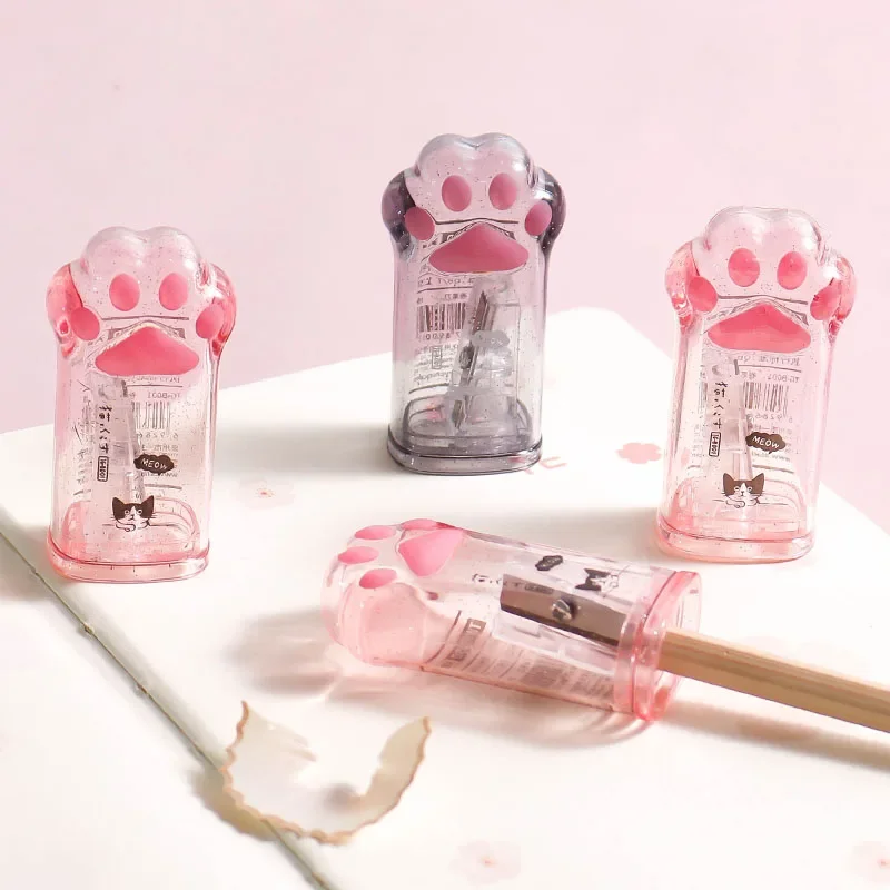 Cute-Cat-Paw-Pencil-Sharpener-Kawaii-Standard-Pencil-Cutting-Machine ...