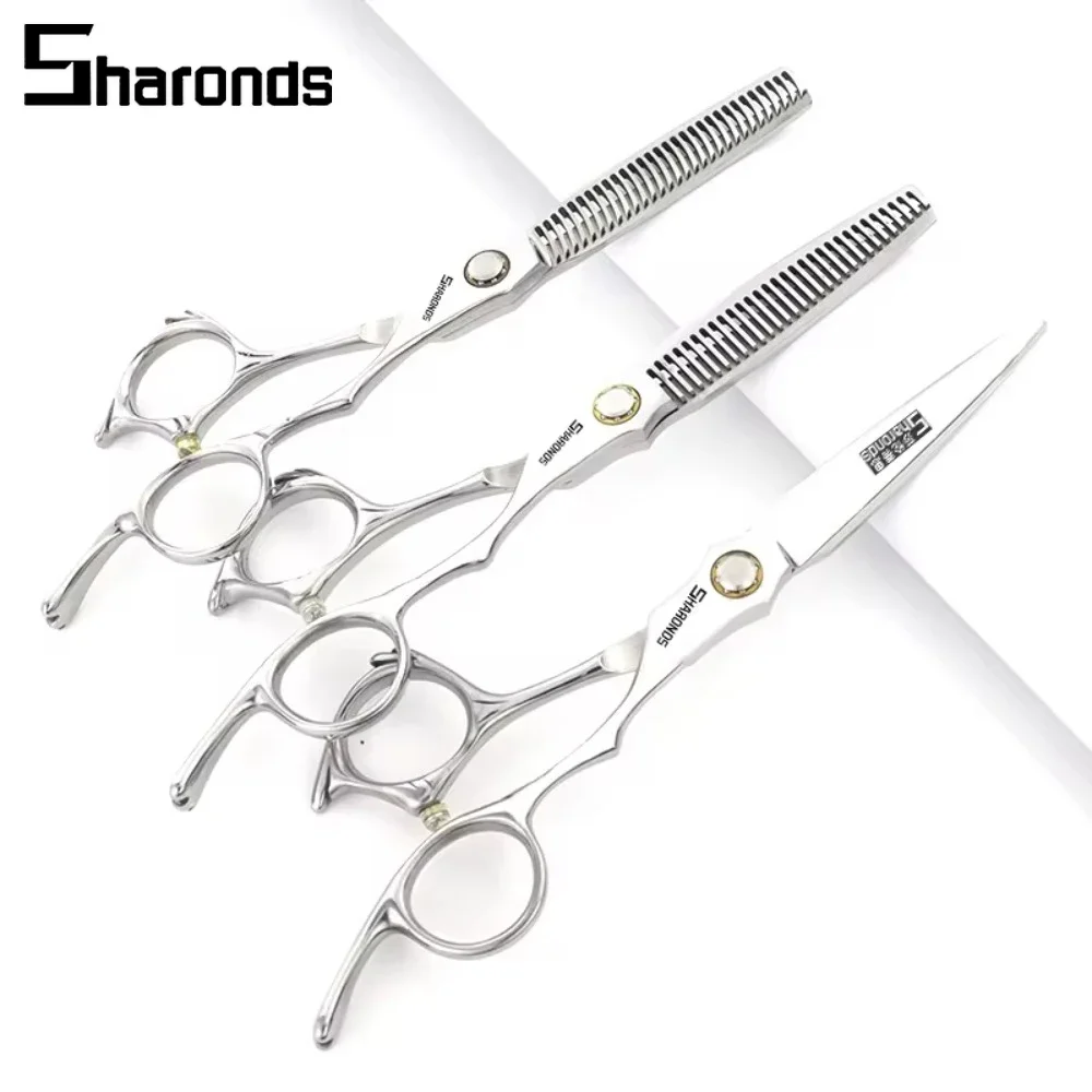 SHARONDS-Hairdressing-Professional-Scissors-6-Inch-Japanese-440C-Steel ...