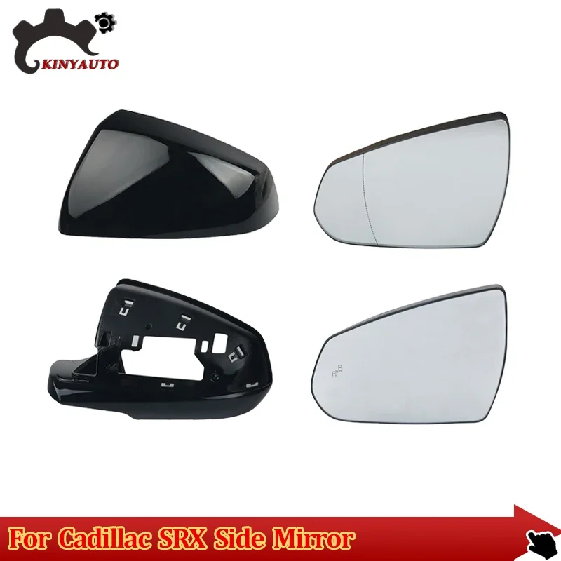 For-Cadillac-SRX-Side-External-Rearview-Mirror-Assy-Lens-Glass-Turn ...