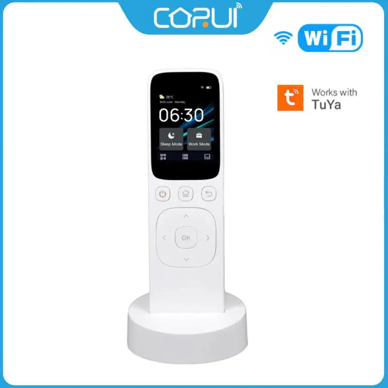 CORUI-Tuya-WIFI-Smart-Central-Control-Panel-Handheld-IR-Remote ...