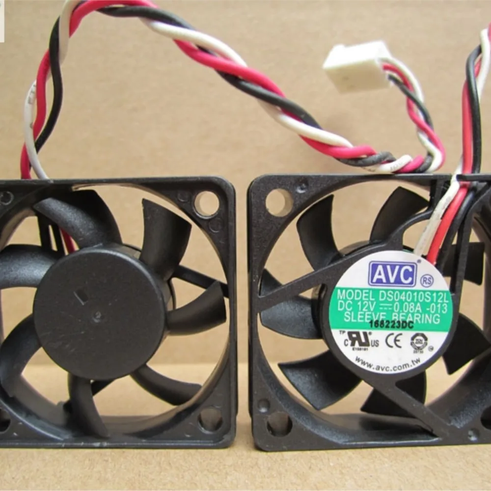 1pcs New Original AVC 4cm 4010 12V 0.08A DS04010S12L Cooling Fan 40mm ...