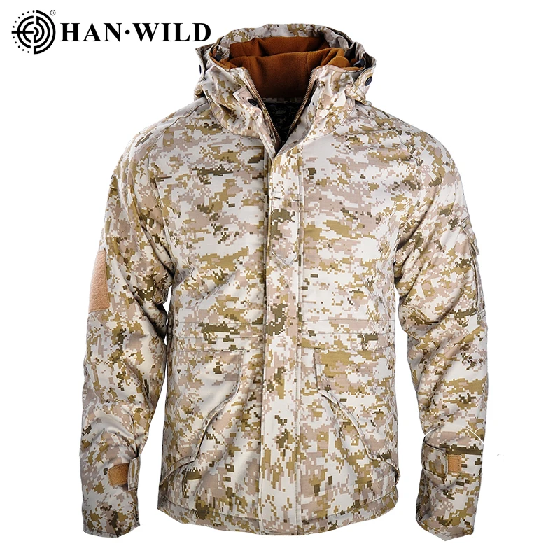 Hiking-Jackets-Waterproof-Hooded-Windbreaker-Coat-Safari-Thick-Fleece ...