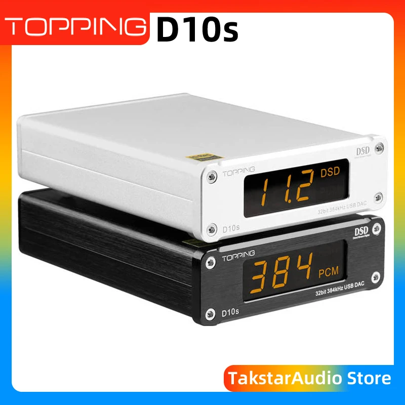 TOPPING-D10s-Hi-Res-MINI-USB-DAC-XMOS-XU208-ES9038Q2M-PCM384KHz-DSD256 ...
