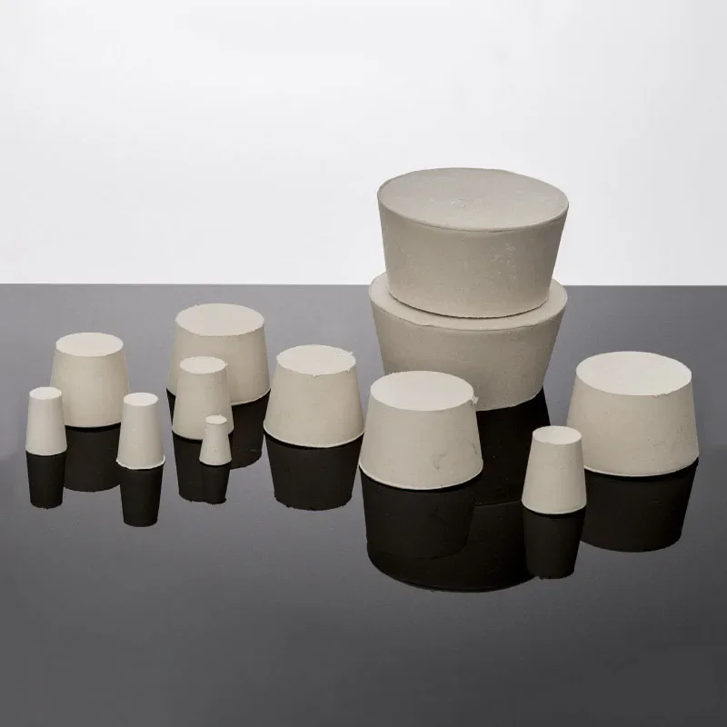 1pcs-Rubber-Stopper-Bungs-Laboratory-Flask-Tapered-Tube-Conical-Sealing ...