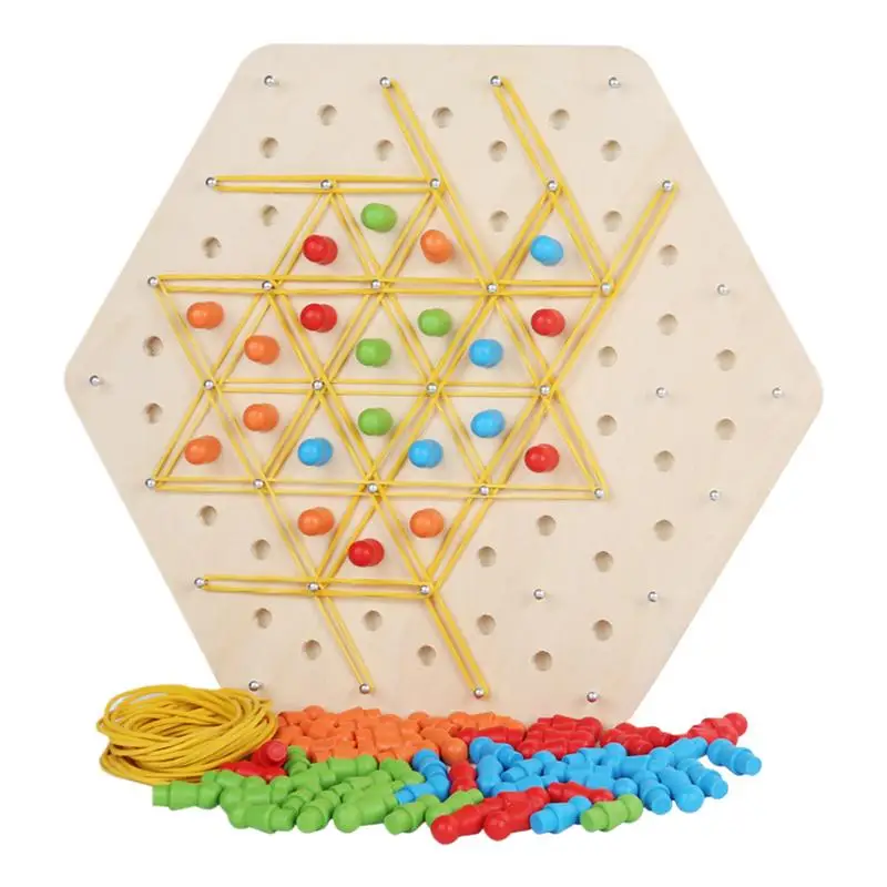 Triggle-Game-Brain-Teaser-Rubber-Band-Game-Strategy-Puzzle-Travel-Game ...