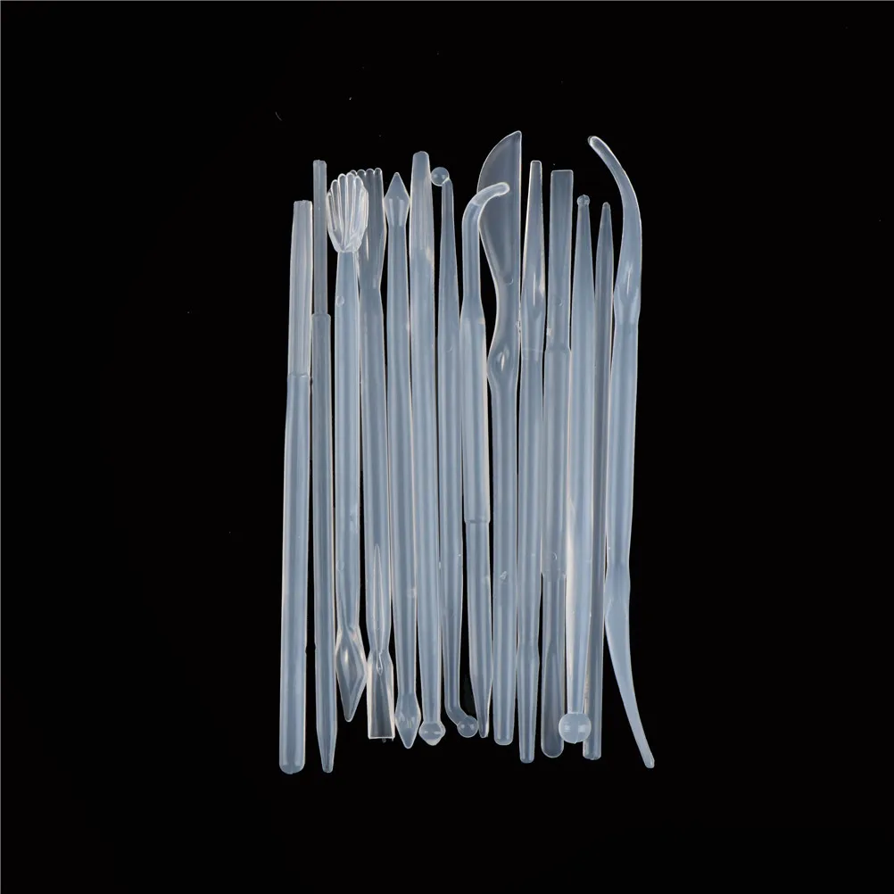 14Pcs-Plastic-Carving-Clay-Sculpting-Shaper-Set-Craft-Wax-Polymer ...