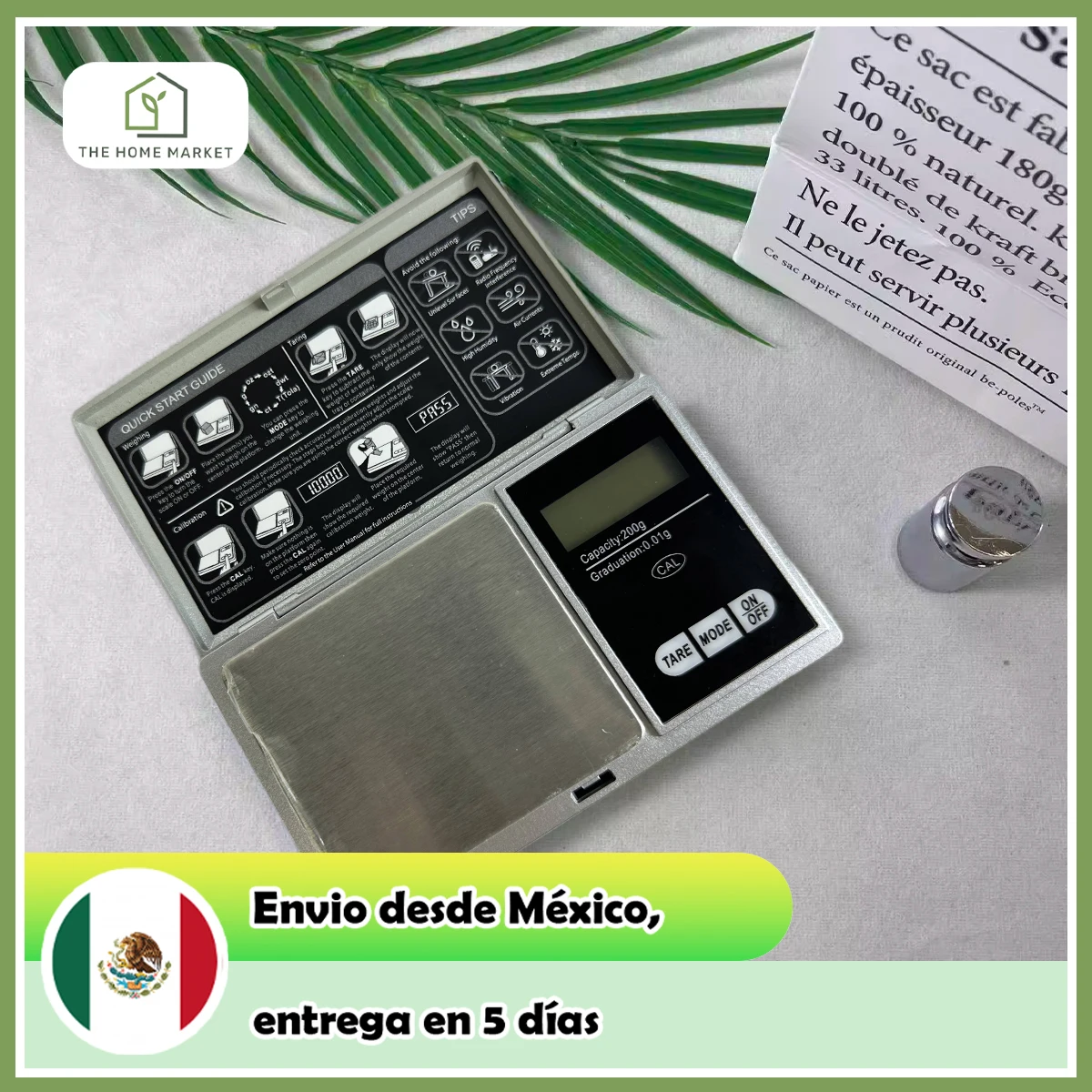 THM-precision-Digital-scale-0-01g-200g-with-LCD-display-precision-grams ...