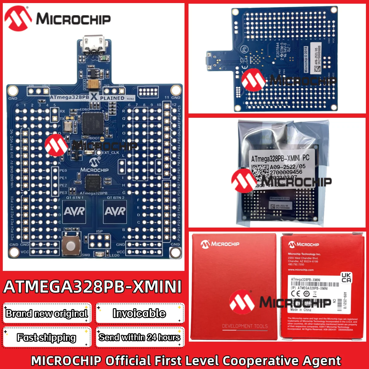 1PCS-LOT-ATMEGA328PB-XMINI-ATMEGA328PB-XPLAINED-MINI-BRD-Development ...