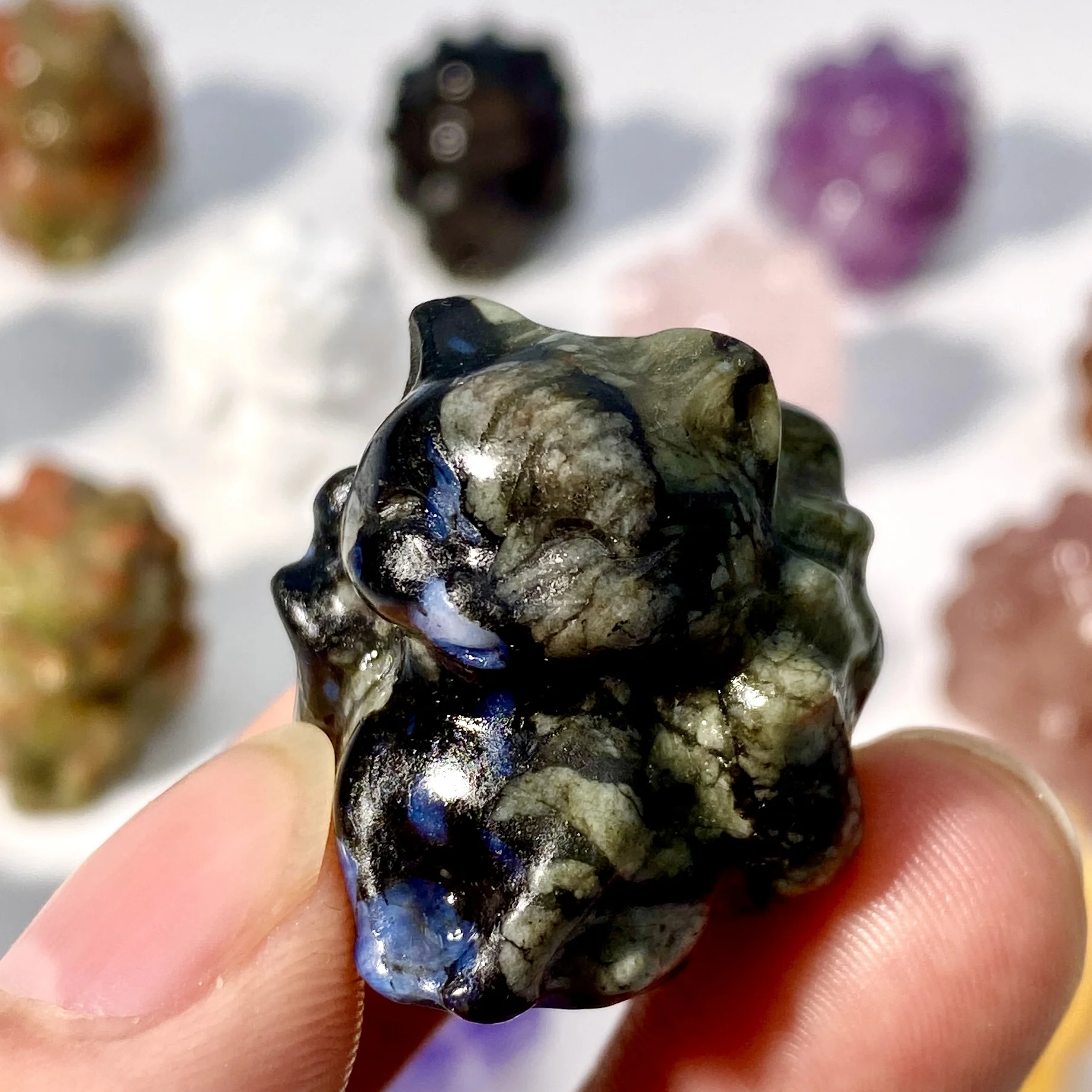 1PC-AAA-Random-Nine-Tailed-Fox-Natural-Crystal-Carving-Gemstone-Jewelry ...